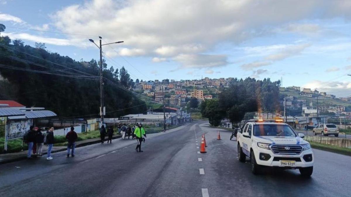 Siniestro de tránsito en la Av. Pérez Bustamante deja un fallecido