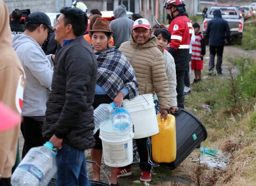 El sur de Quito seguirá sin agua por una semana más